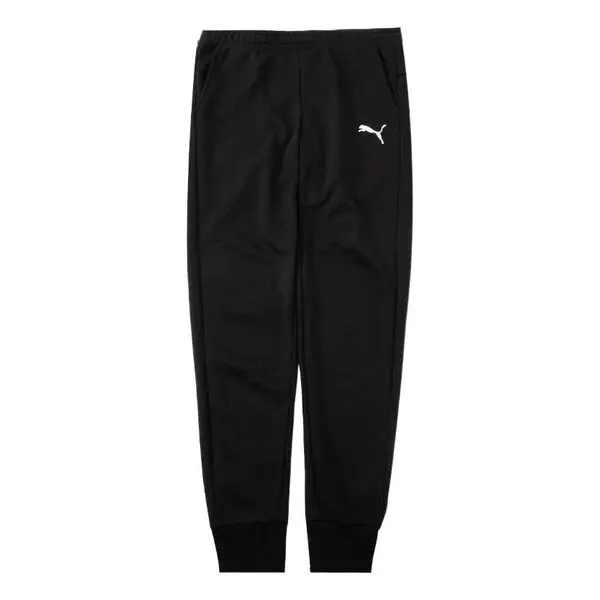 PUMA Ess Logo Pants - Black