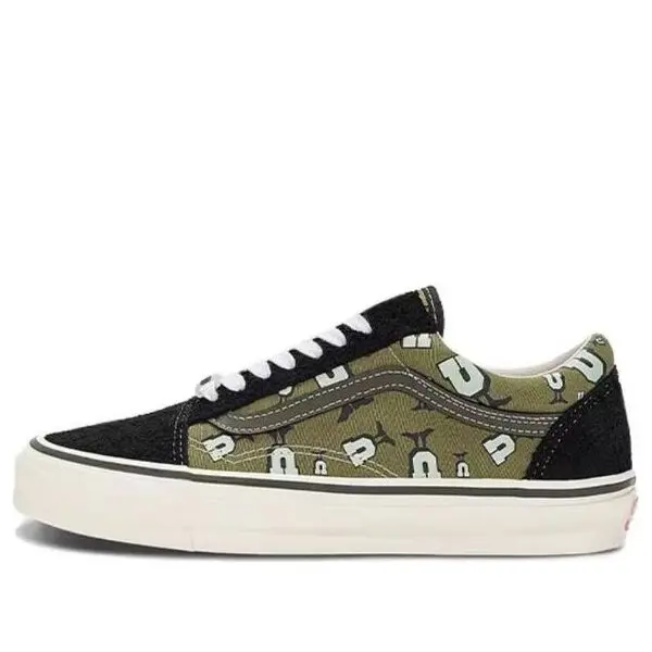 VANS X Undefeated Old Skool U-man Sneakers - Black/green