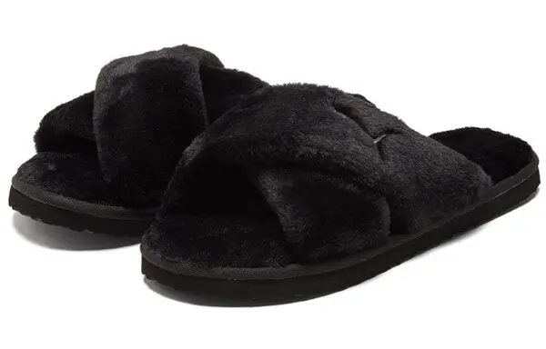 PUMA Fluff X Strap Slide - Black