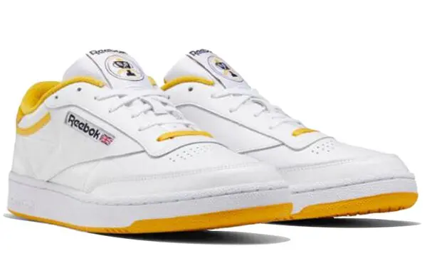REEBOK Club C 85 "white Fierce Gold" Sneakers - White/yellow