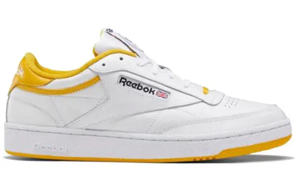 REEBOK Club C 85 "white Fierce Gold" Sneakers - White/yellow