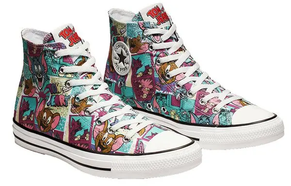 CONVERSE X Tom & Jerry Chuck Taylor All Star High Top Sneakers
