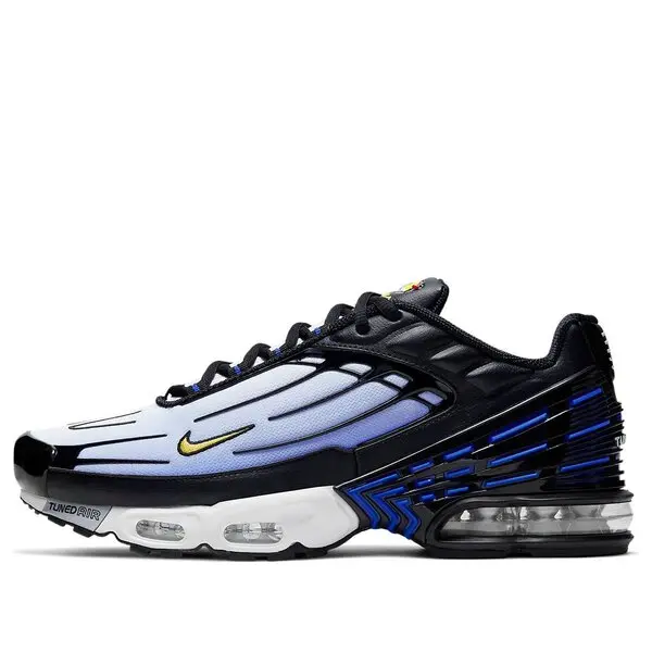 Nike Max Plus 3 Athletic Sneakers - Black/blue