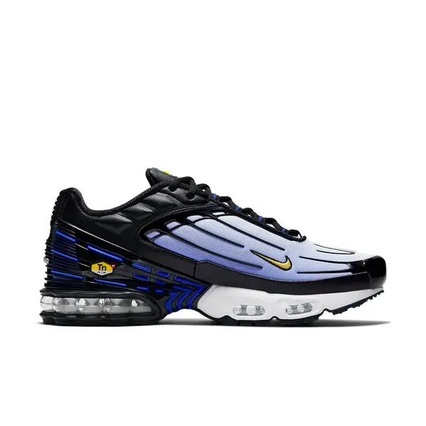 Nike Max Plus 3 Athletic Sneakers - Black/blue