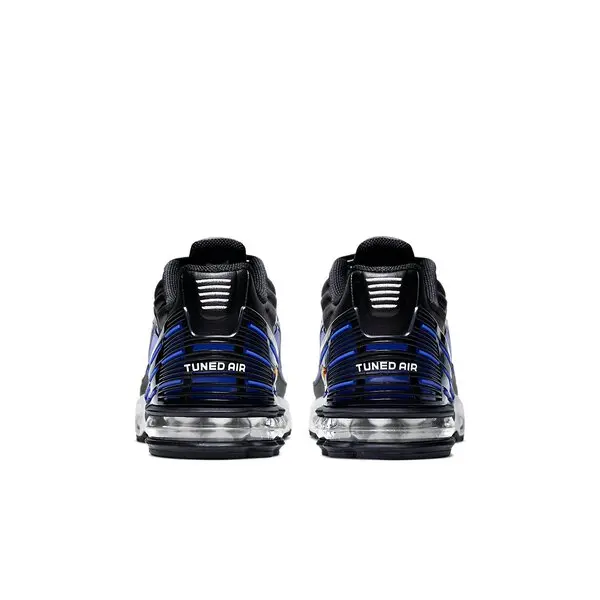 Nike Max Plus 3 Athletic Sneakers - Black/blue