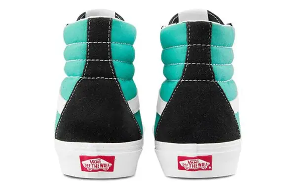 VANS Sk8-hi High Top Sneakers - Green/black