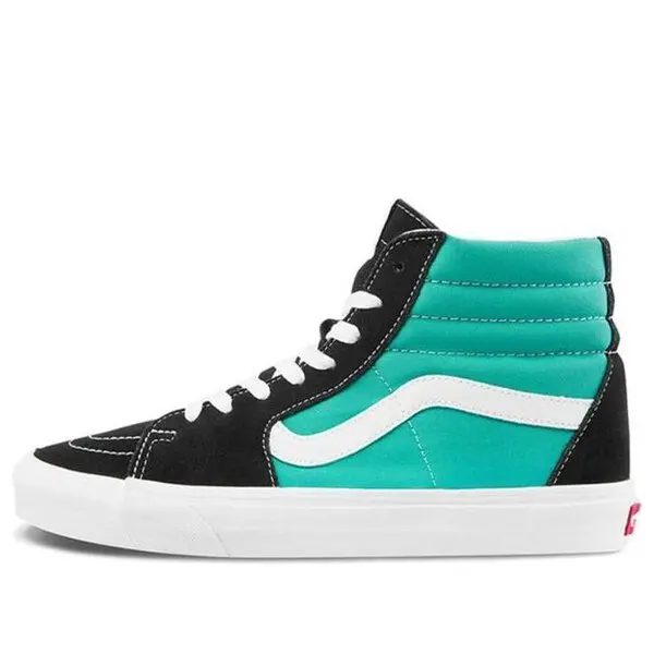 VANS Sk8-hi High Top Sneakers - Green/black