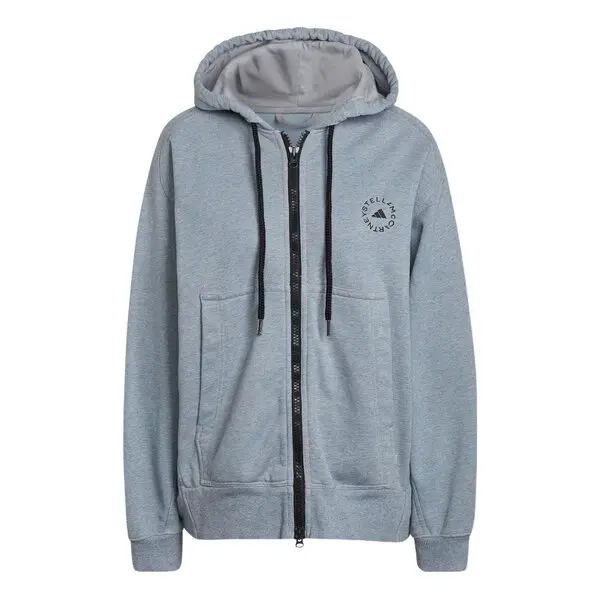 Adidas By Stella Mccartney Fleece Zip-up Hoodie