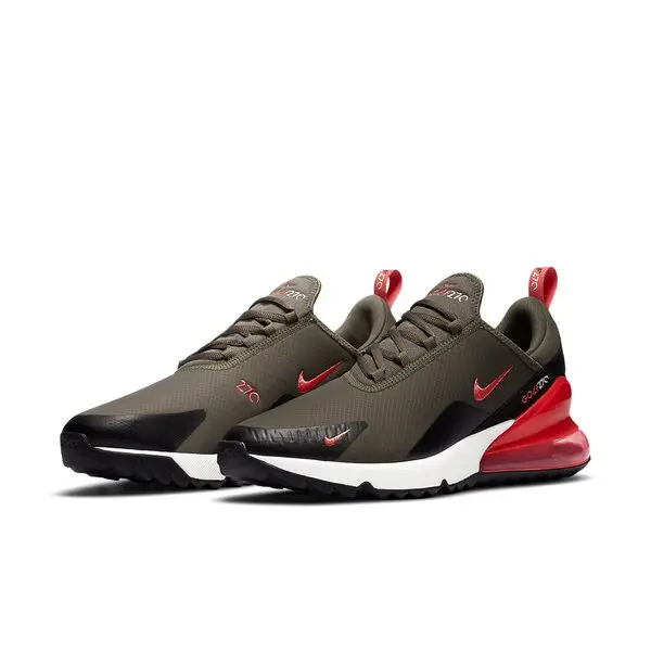 Nike Max 270 Golf Sneakers - Green/black/red