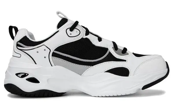 Sketchers Dlites 4.0 Athletic Sneakers - White/black/grey