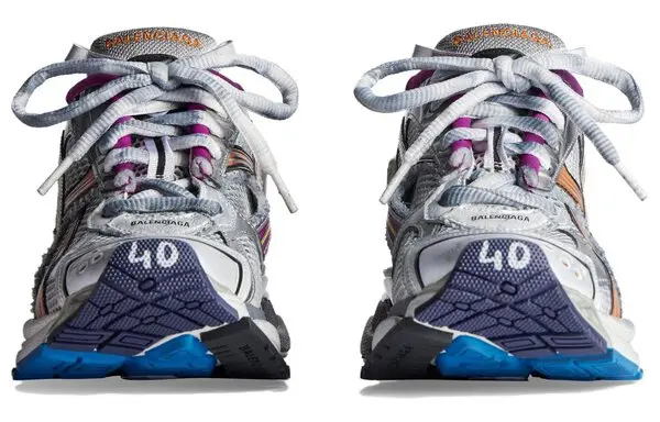 Balenciaga Runner Sneakers - Grey/multi-color