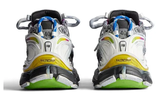 Balenciaga Runner Sneakers - Grey/multi-color