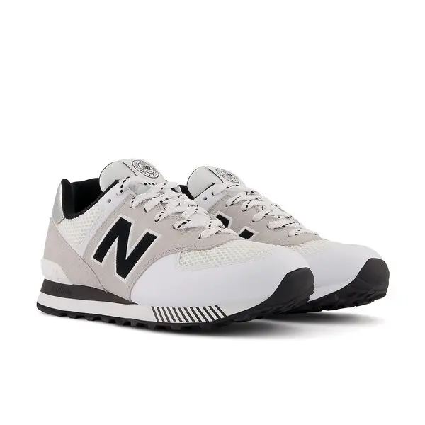 NEW BALANCE 574 Sneakers - White/gray/silver