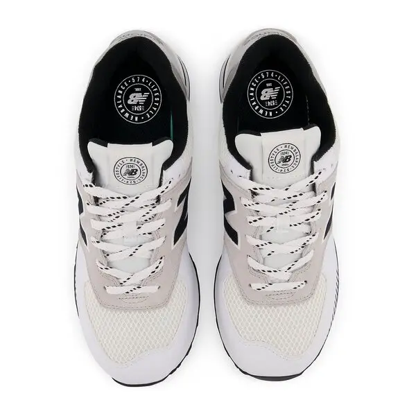 NEW BALANCE 574 Sneakers - White/gray/silver
