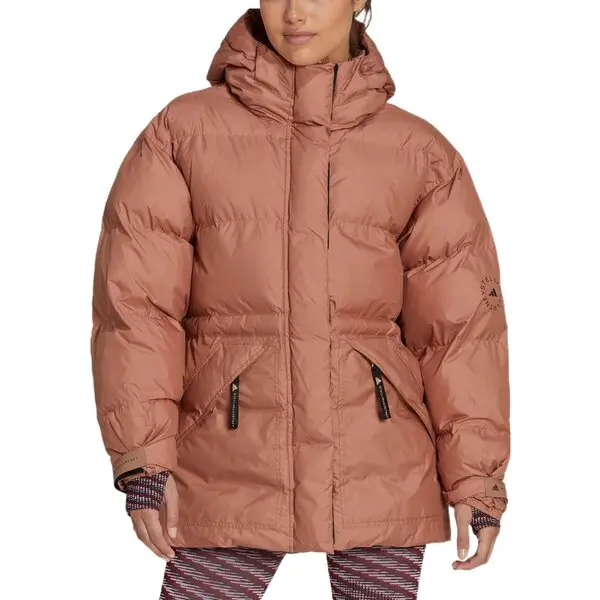 Adidas Stella Mccartney Padded Mid-length Winter Jacket