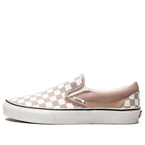 VANS Classic Slip-on Checkerboard Sneakers - Pink/blue