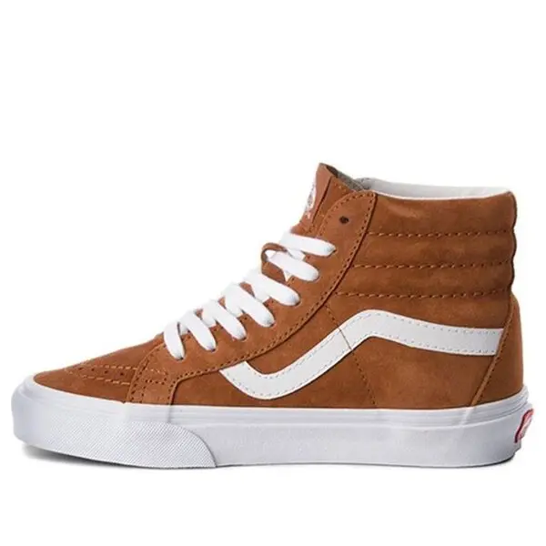 VANS Suede High Top Lace-up Sneakers - Brown