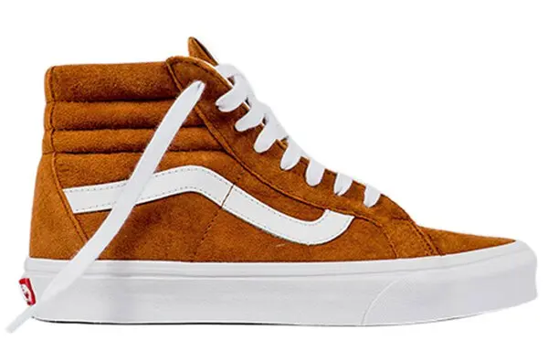 VANS Suede High Top Lace-up Sneakers - Brown