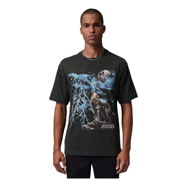 JORDAN Graphic T-shirt - Off Noir