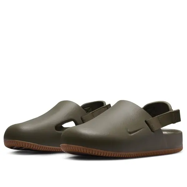 Nike Calm Mule - Medium Olive/gum