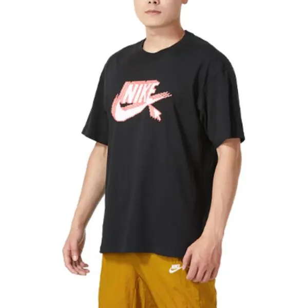 Nike Max90 T-shirt 'black - Black/multi-color