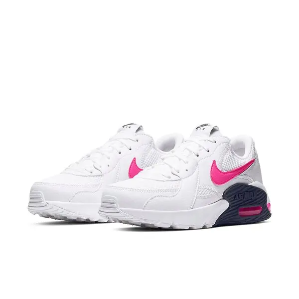Nike Max Excee Athletic Sneakers - White/pink