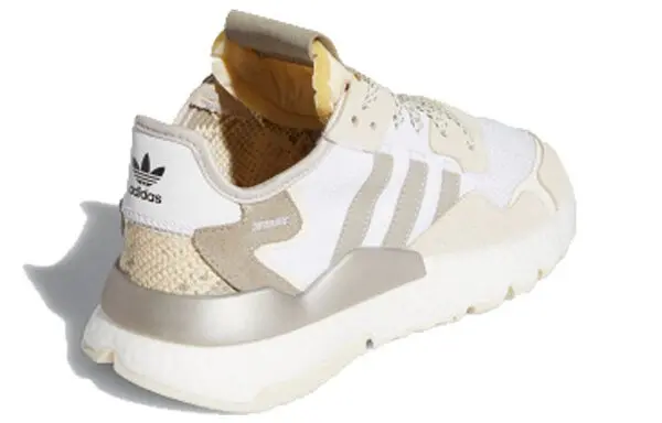 Adidas Originals Nite Jogger Sneakers - White/brown