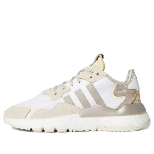 Adidas Originals Nite Jogger Sneakers - White/brown