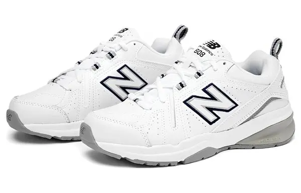 NEW BALANCE 608 Athletic Sneakers - White/black