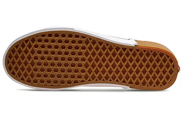 VANS Old Skool "gum Block" Low Top Sneakers - White/brown