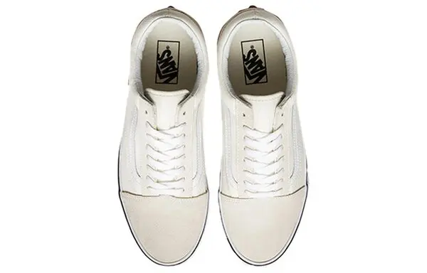 VANS Old Skool "gum Block" Low Top Sneakers - White/brown