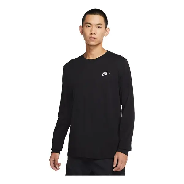 Nike Embroidered Logo Long Sleeve T-shirt - Multi-color
