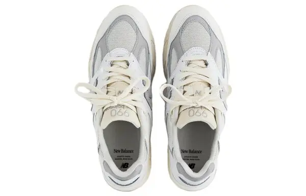 NEW BALANCE Made In Usa 990v2 "sea Salt - White