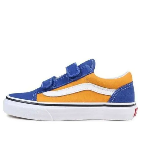 VANS Old Skool V "pop Blue Gold" Low Top Sneakers - Blue/orange