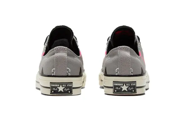 CONVERSE Chuck 70 Low Top "archive Skate Print Dolphin - Gray/multi-color
