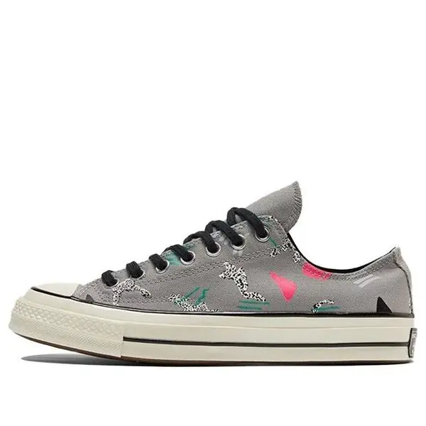 CONVERSE Chuck 70 Low Top "archive Skate Print Dolphin - Gray/multi-color