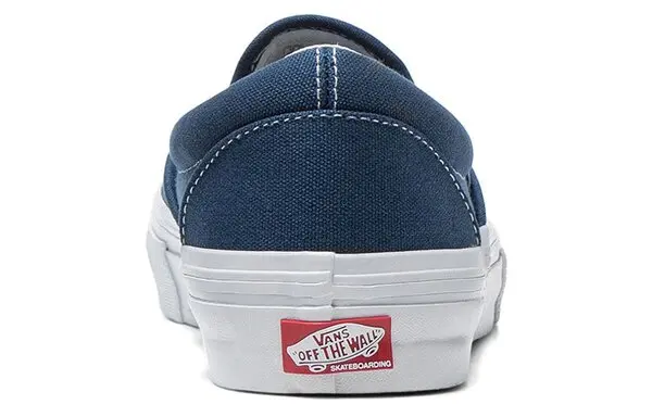 VANS Skate Slip-on Sneakers - Blue/white