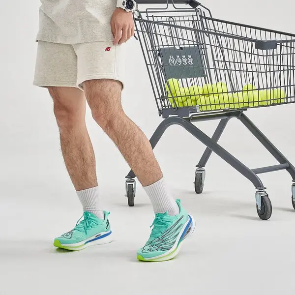NEW BALANCE Fuelcell Supercomp Elite V3 Athletic Sneakers - Green/blue