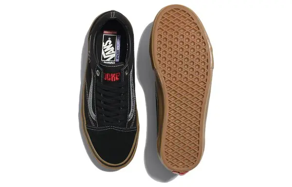 VANS Hockey X Old Skool 'snakeskin' Lace-up Sneakers