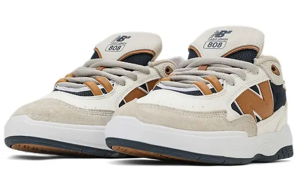 NEW BALANCE Numeric Tiago Lemos 808 Sneakers - Brown/navy