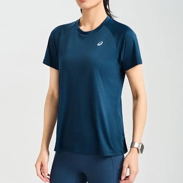 Asics Inner Muscle Short Sleeve Top - Thunder Blue