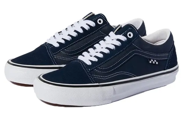 VANS Skate Old Skool Low Top Sneakers - Blue/white/black