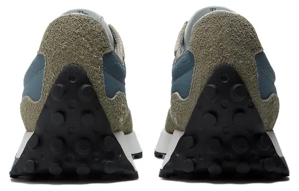 NEW BALANCE 327 Low Top Sneakers - Blue/olive Green