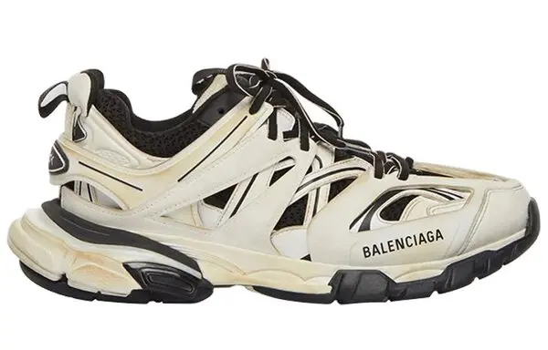 Balenciaga Track Sneaker - Creamwhiteblack