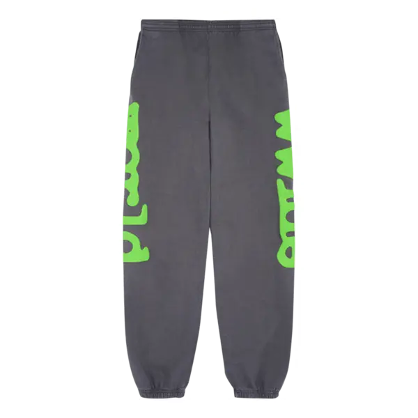 SP5DER Beluga Sweatpants 'slate Grey Green - Slate Grey/green