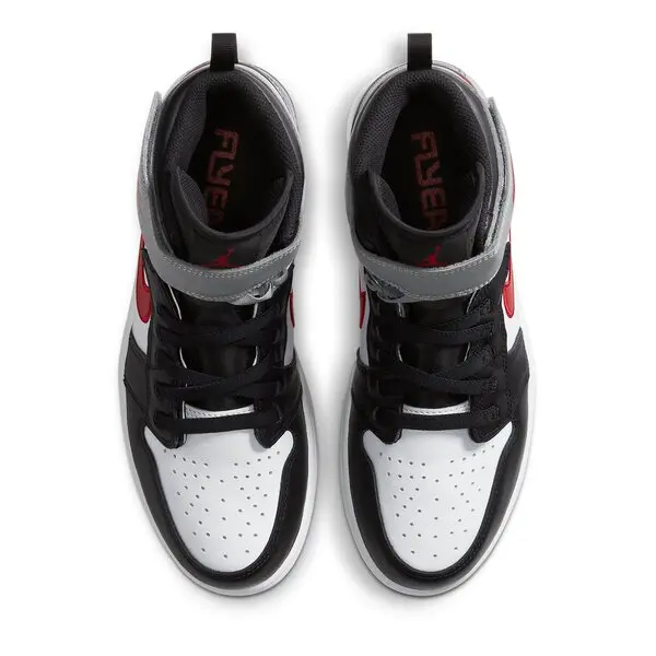 JORDAN Air 1 Flyease High Top Sneakers - Black/white/particle Grey
