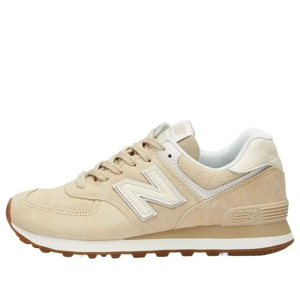 NEW BALANCE 574 Low Top Sneakers - Cream