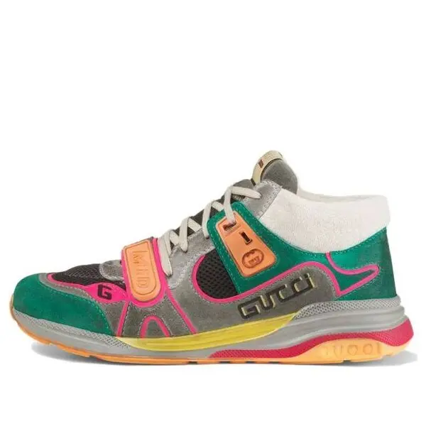 Gucci Ultrapace Mid Sneakers - Green