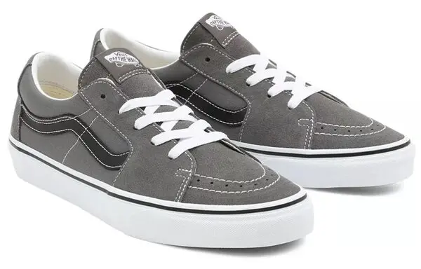 VANS Sk8-low "utility Pewter" Sneakers - Gray/white