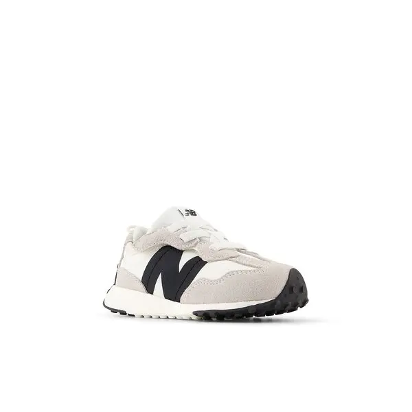 NEW BALANCE 327 New-b Hook & Loop Sneakers - Grey/white/beige